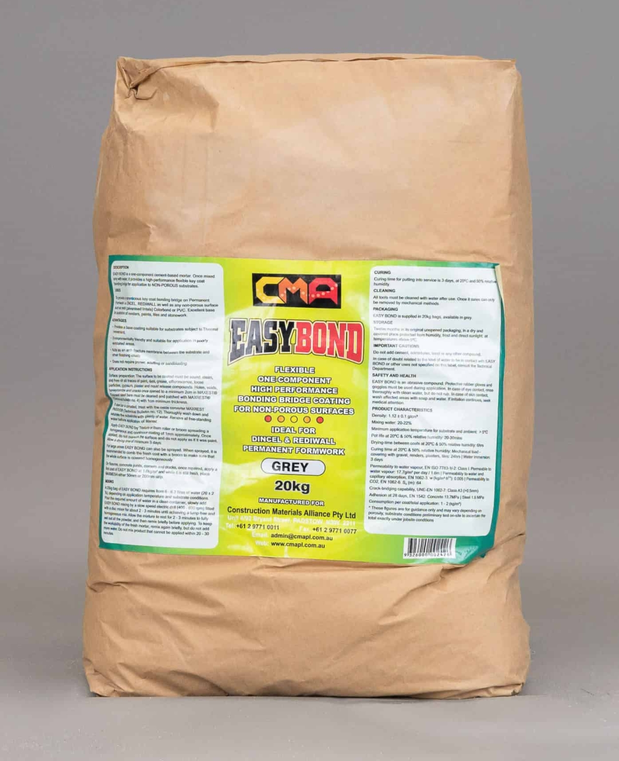 CMA EasyBond for Permanent Formwork - Online Waterproofing Shop